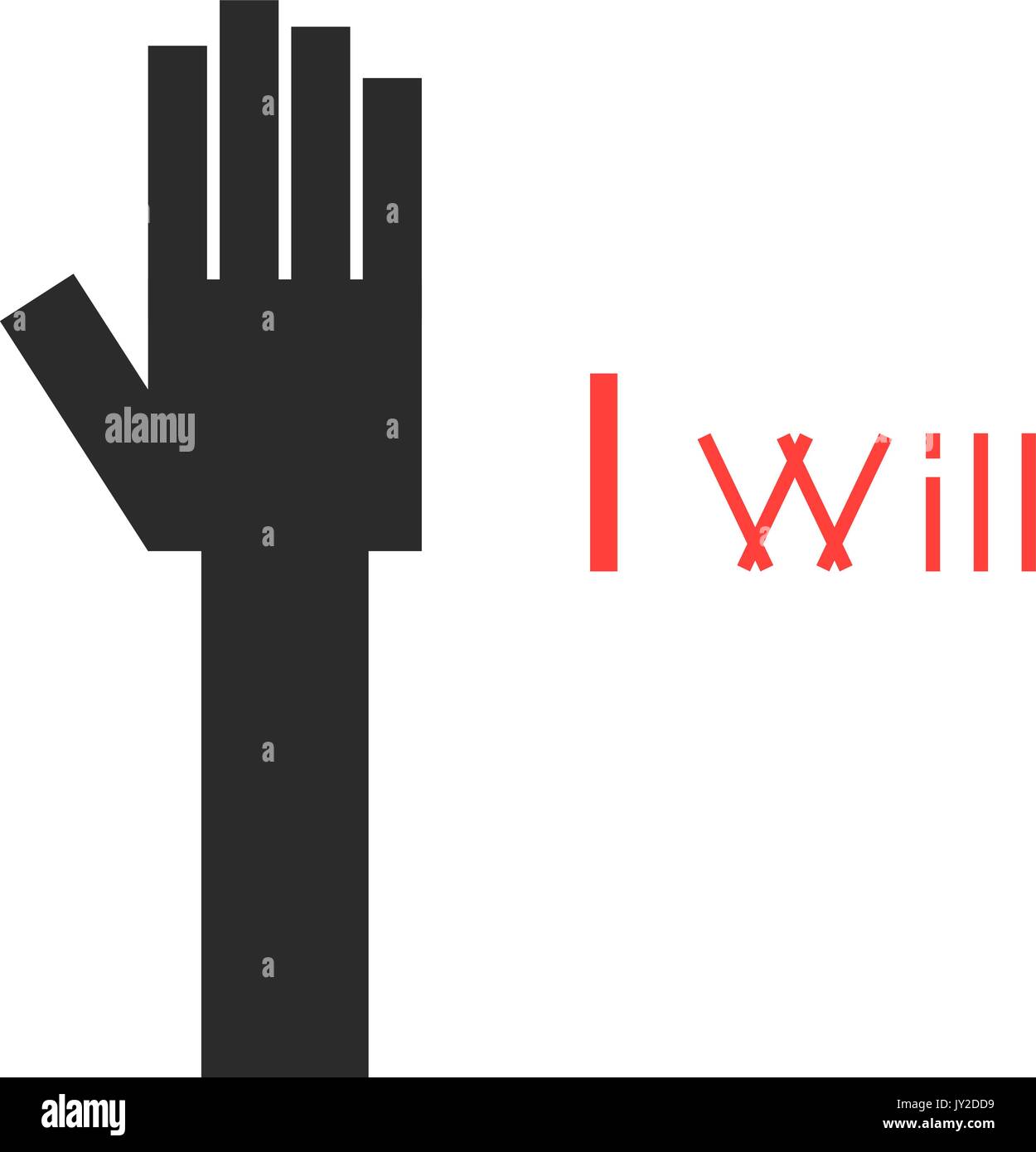 Male will rise Stock Vector Images - Alamy