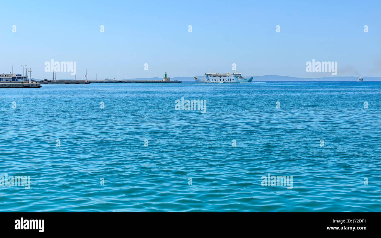 Port of Split, Croatia Stock Photo - Alamy