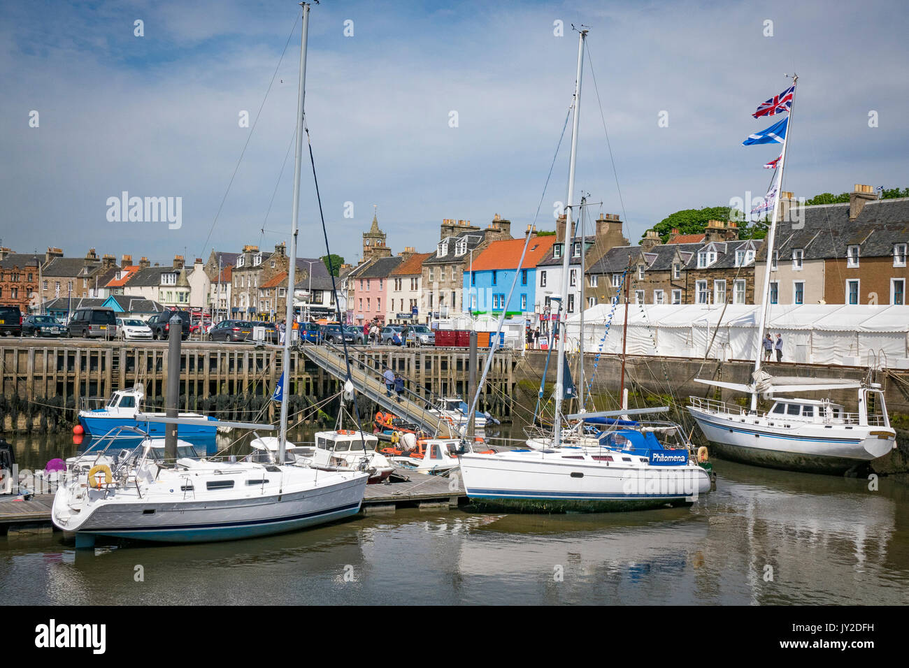 Anstruther marina hi-res stock photography and images - Alamy