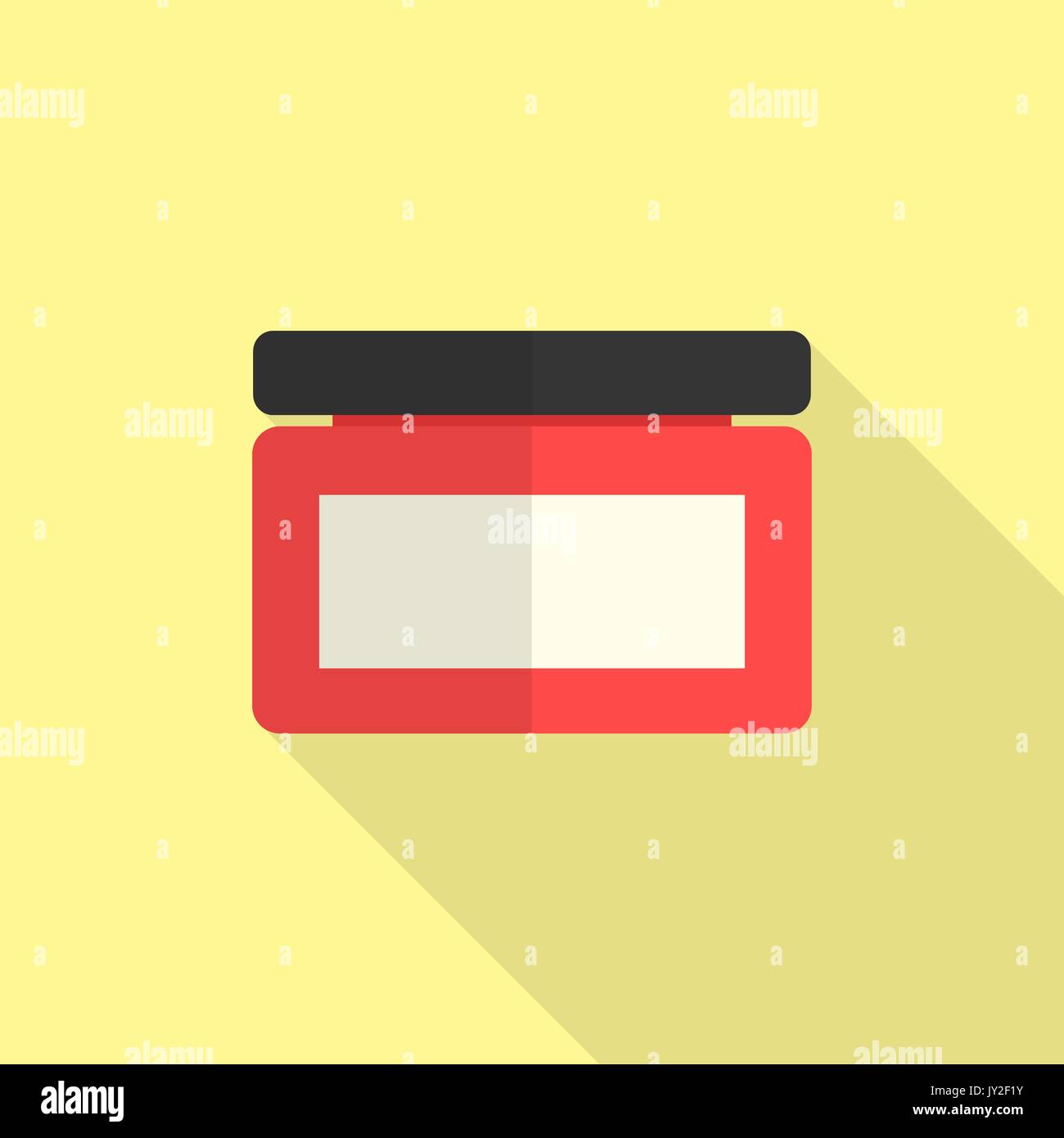 Empty jar shadow Stock Vector Images - Alamy