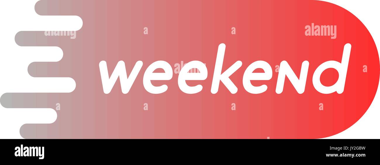 weekend mark like end of the workweek Stock Vector Image & Art - Alamy
