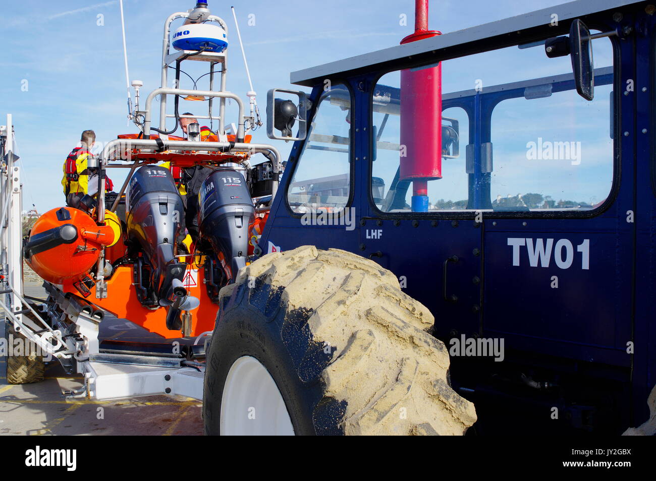 Recovering Lifeboat High Resolution Stock Photography and Images - Alamy