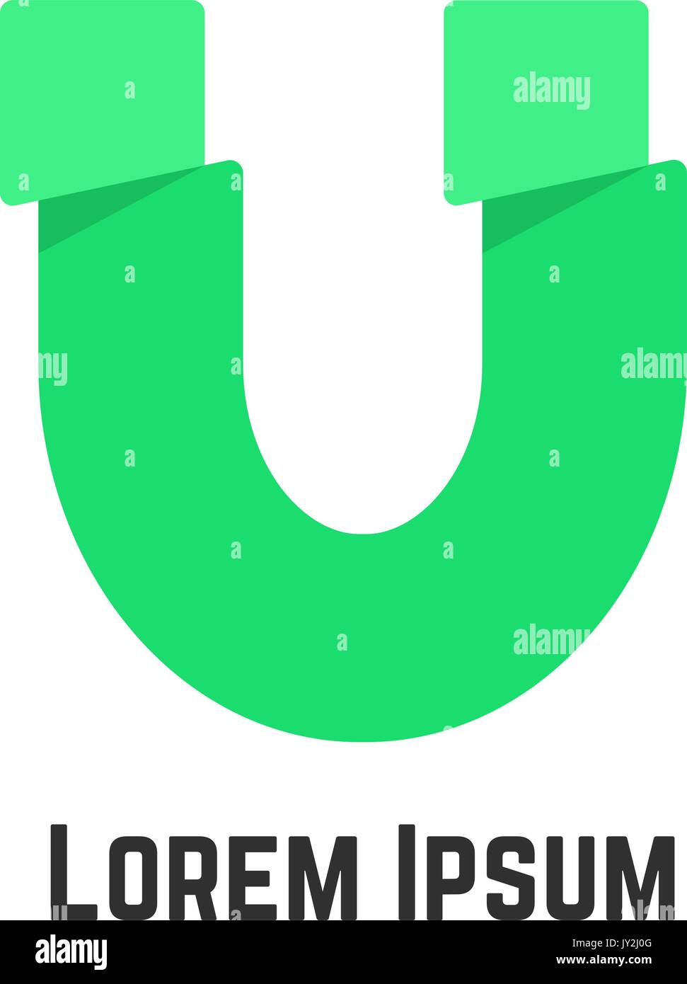 green u letter like visual identity Stock Vector Image & Art - Alamy