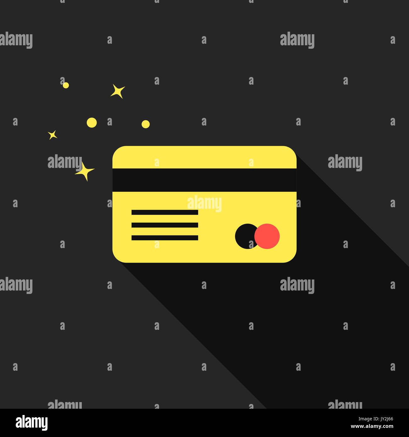 Visa bank credit plastic card Stock Vector Images - Alamy