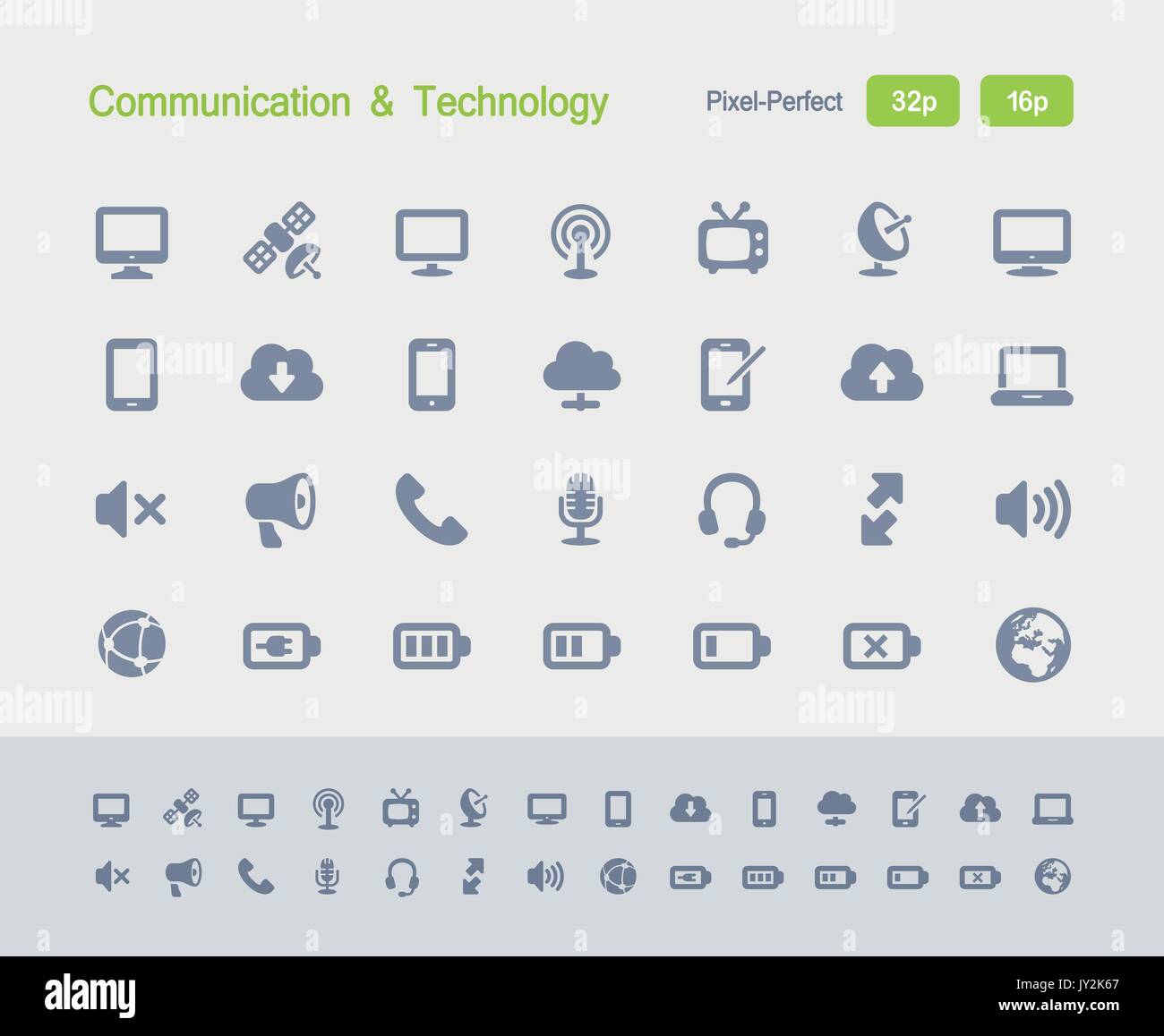 A set of 28 professional, pixel-perfect vector icons designed on a ...