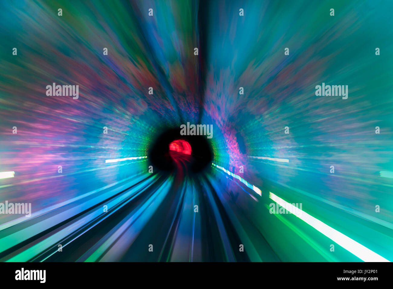 Tunnel light shanghai hi-res stock photography and images - Alamy