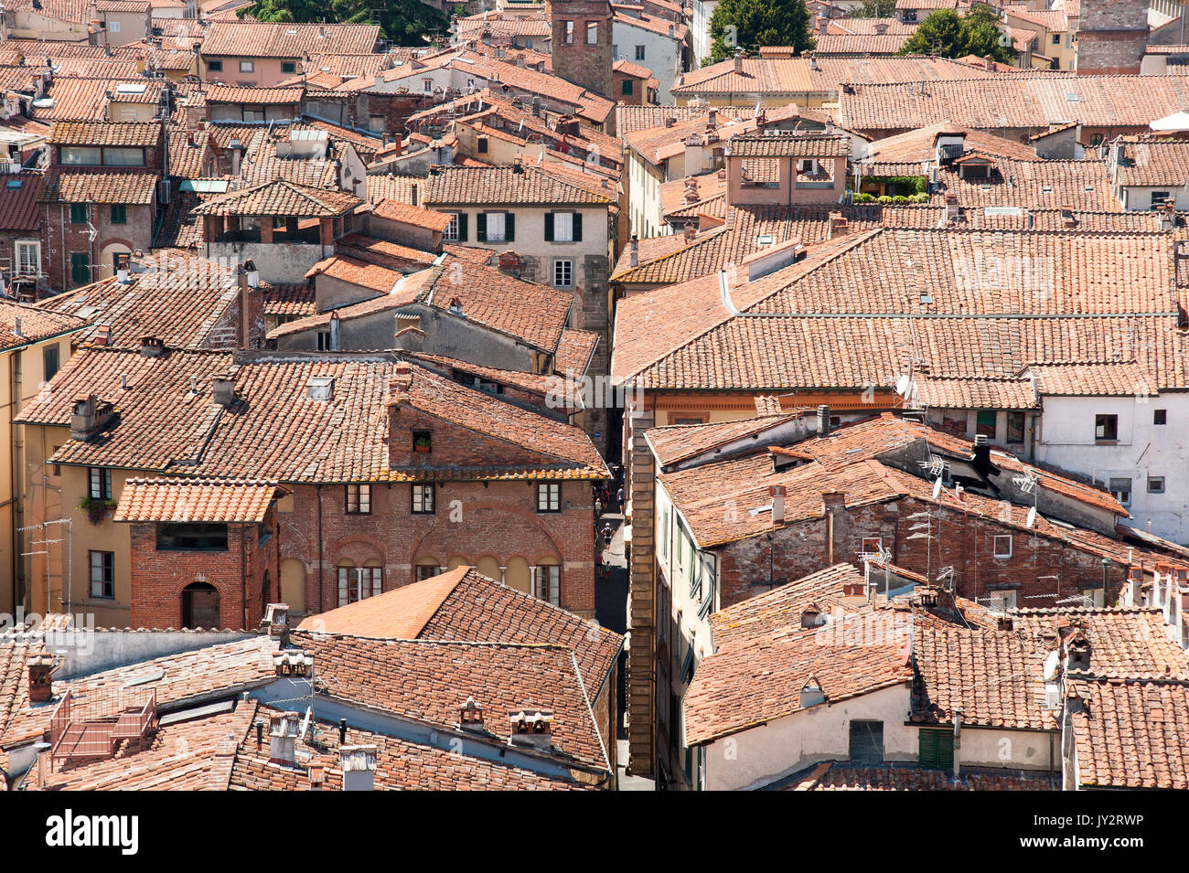 Old town in lucca hi-res stock photography and images - Alamy