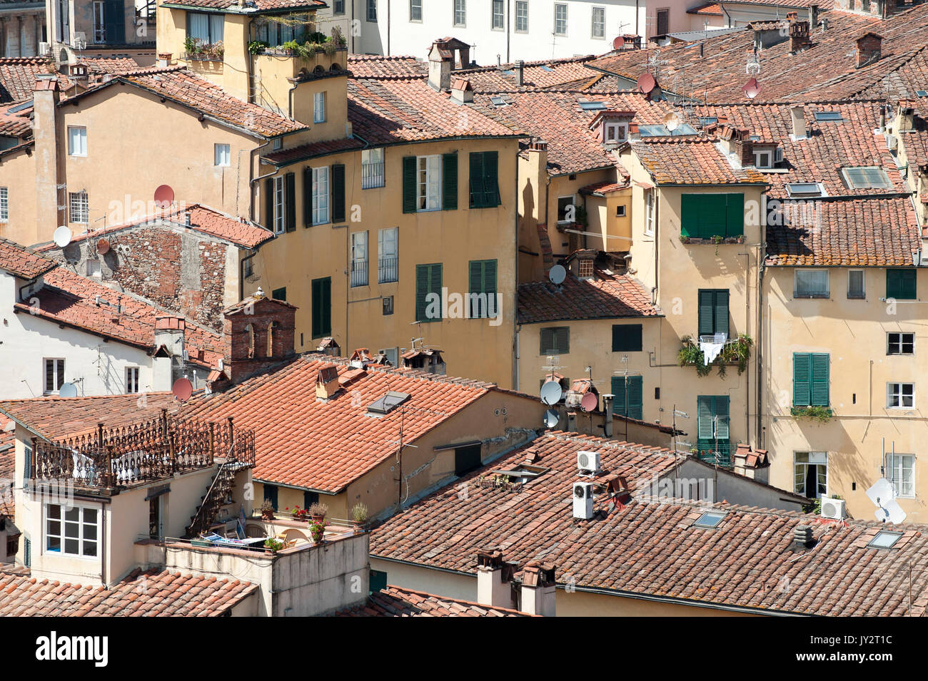 Piazza dell'Anfiteatro following the shape of the old Roman ...