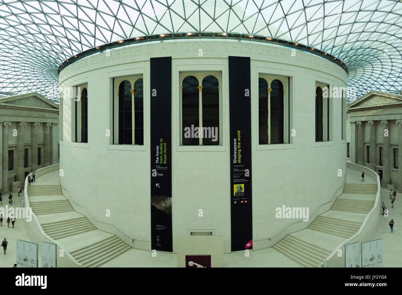 Interior of the british museum hi-res stock photography and images - Alamy