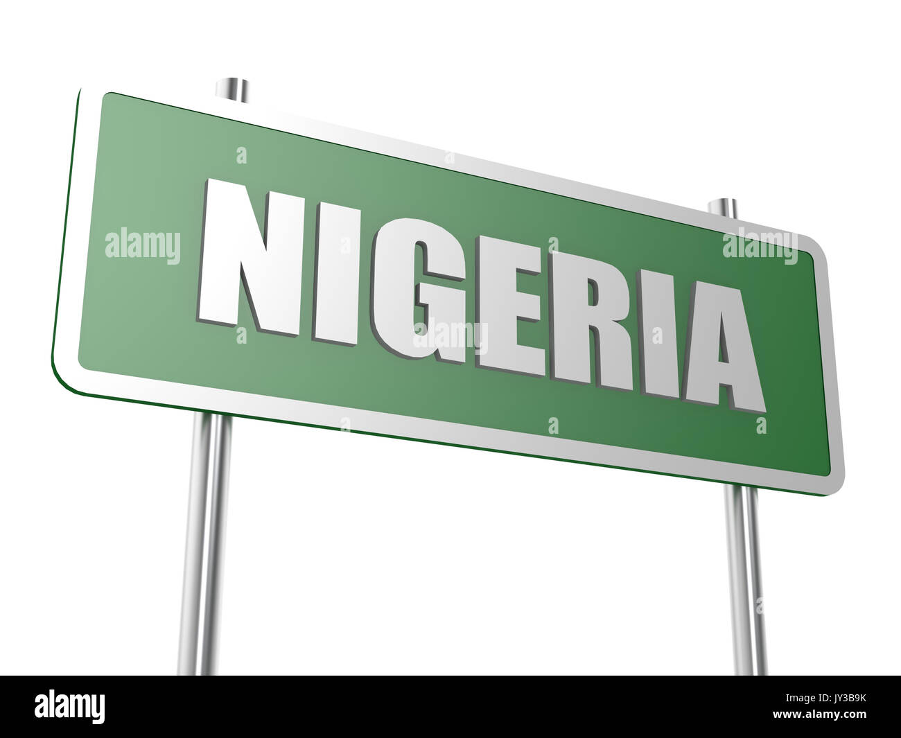 Nigeria concept image with hi-res rendered artwork that could be used ...