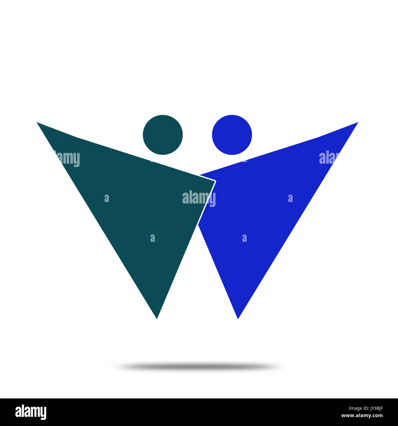 Partnership icon image with hi-res rendered artwork that could be used ...