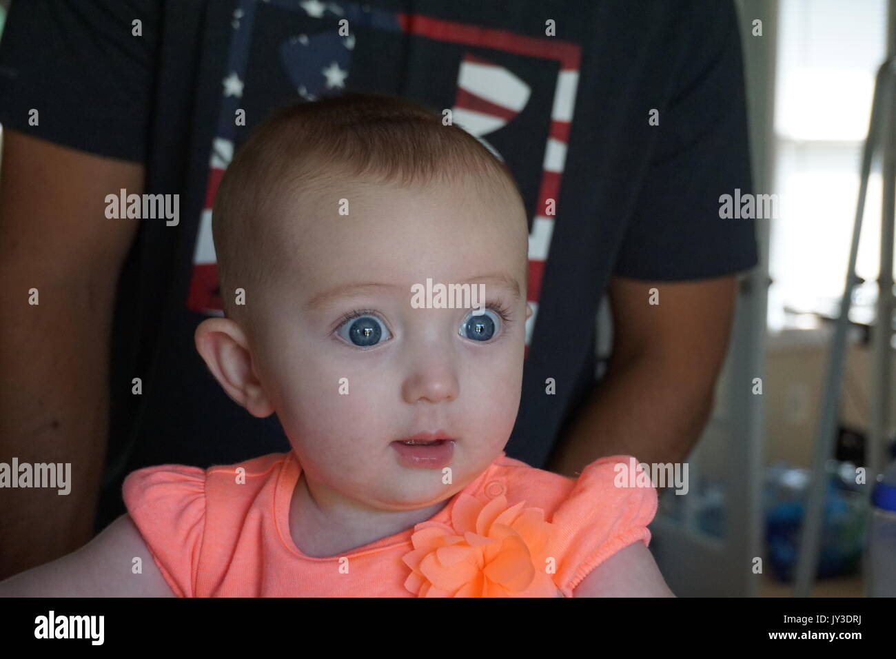 Beautiful Baby Girl Stock Photo - Alamy
