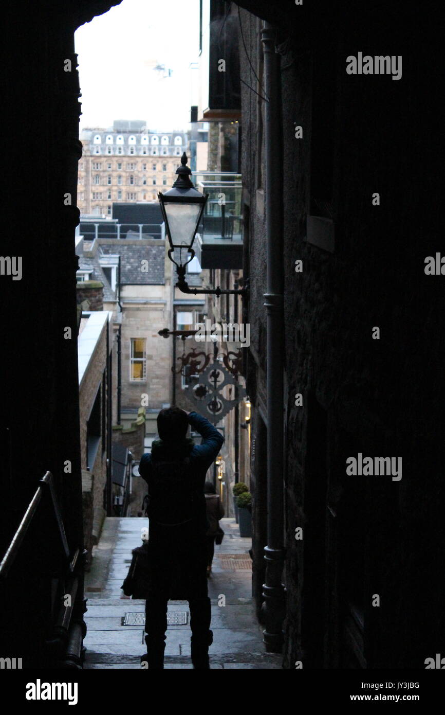Pipes in alleyway hi-res stock photography and images - Alamy