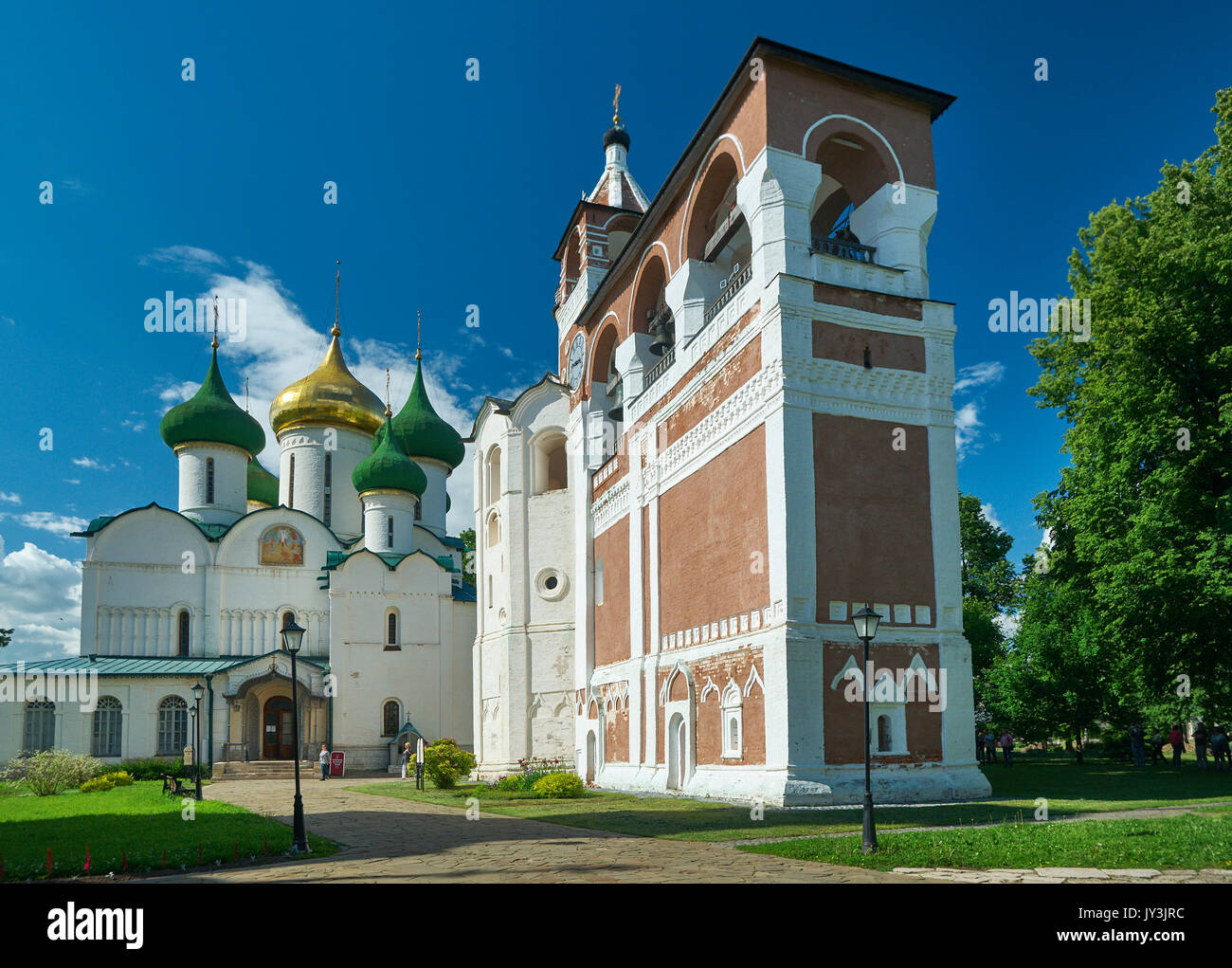 Cathedral in Monastery of Saint Euthymius in Suzdal Stock Photo - Alamy
