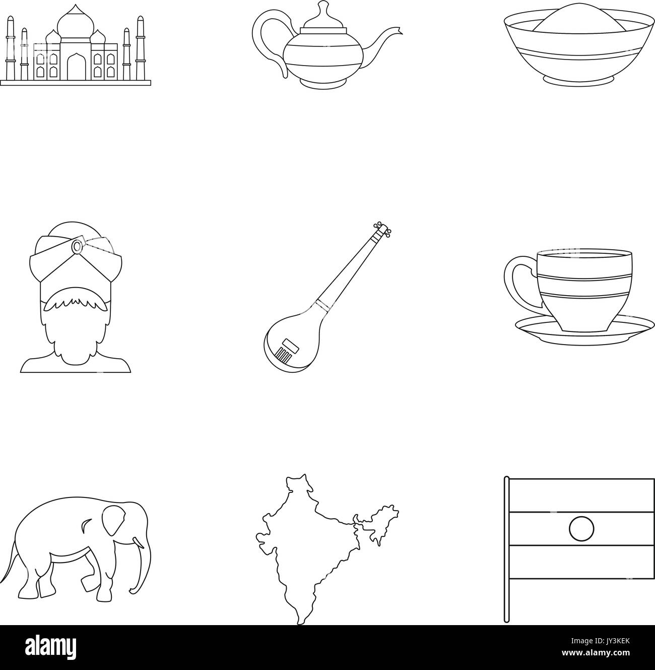 Landmarks of India icon set, outline style Stock Vector Image & Art - Alamy Landmarks of India icon set, outline style Stock Vector Image & Art - Alamy