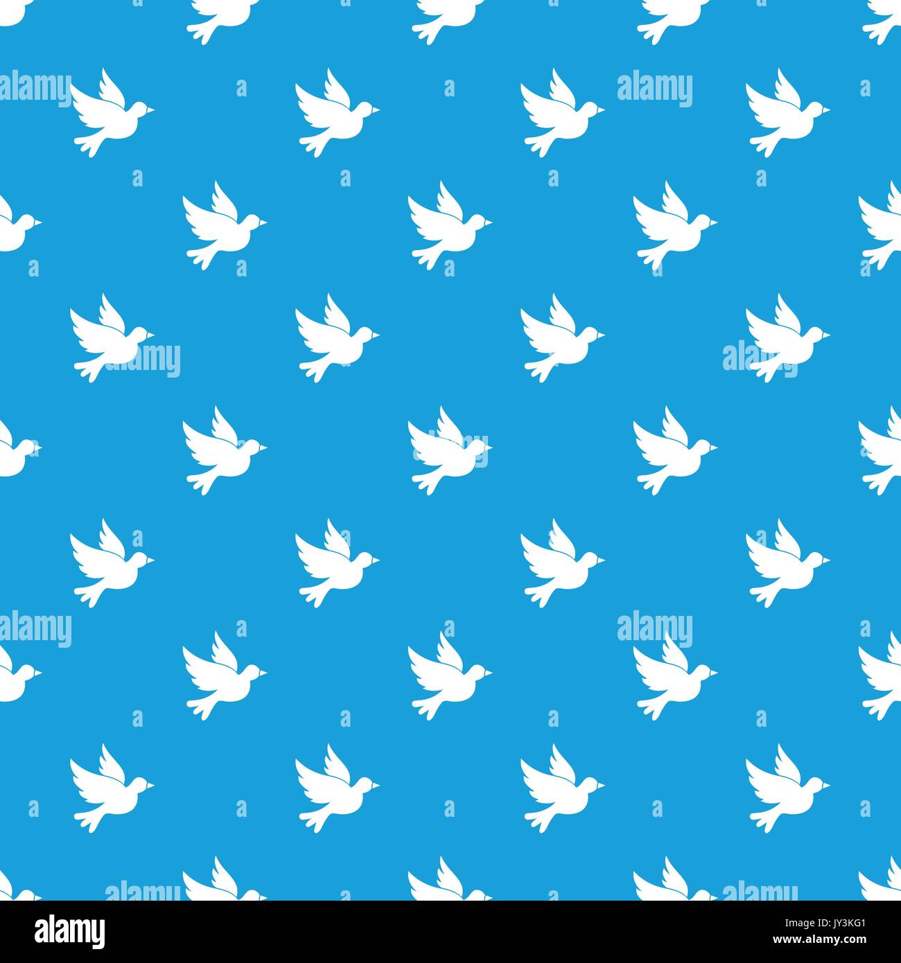 Dove pattern seamless blue Stock Vector Image & Art - Alamy