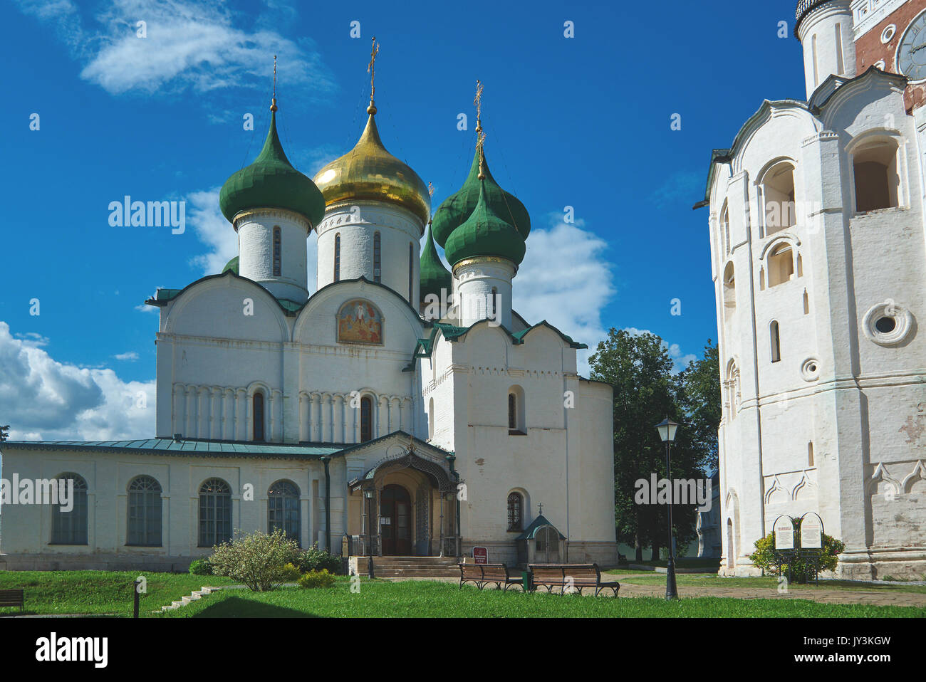 Cathedral in Monastery of Saint Euthymius in Suzdal Stock Photo - Alamy