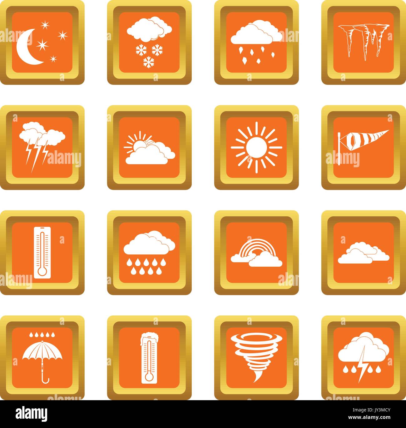 Hazy orange Stock Vector Images - Alamy