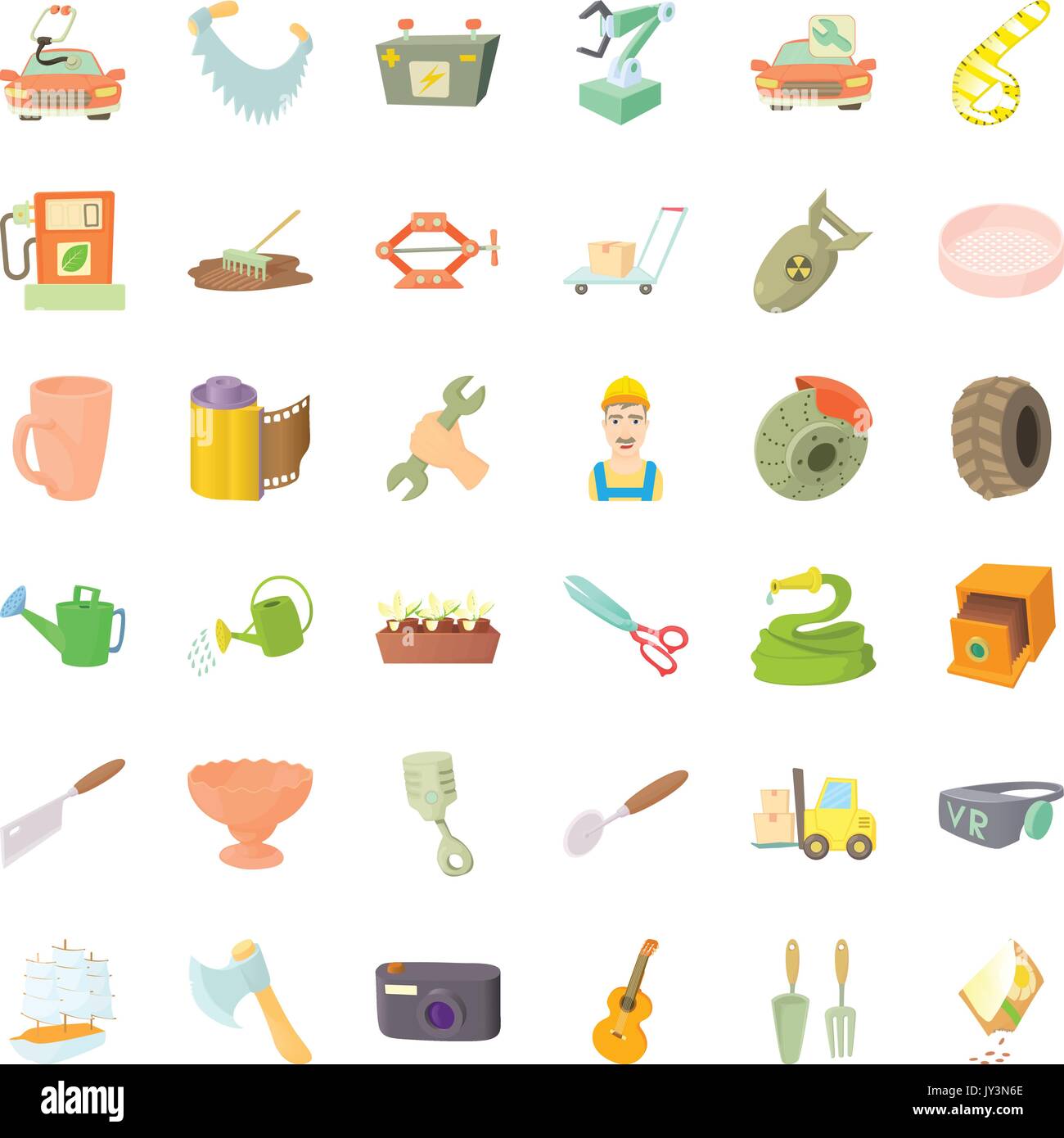 Watering can craft Stock Vector Images - Alamy