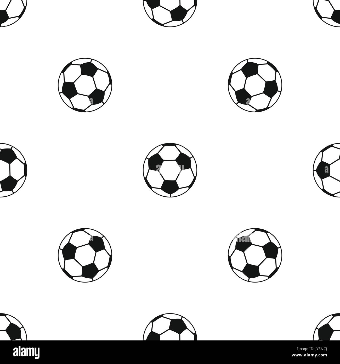 Soccer ball pattern seamless black Stock Vector Image & Art - Alamy