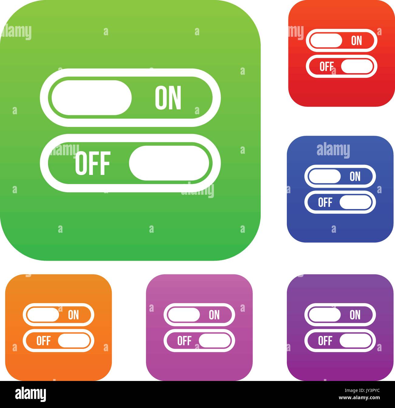 Correct on off button hi-res stock photography and images - Alamy