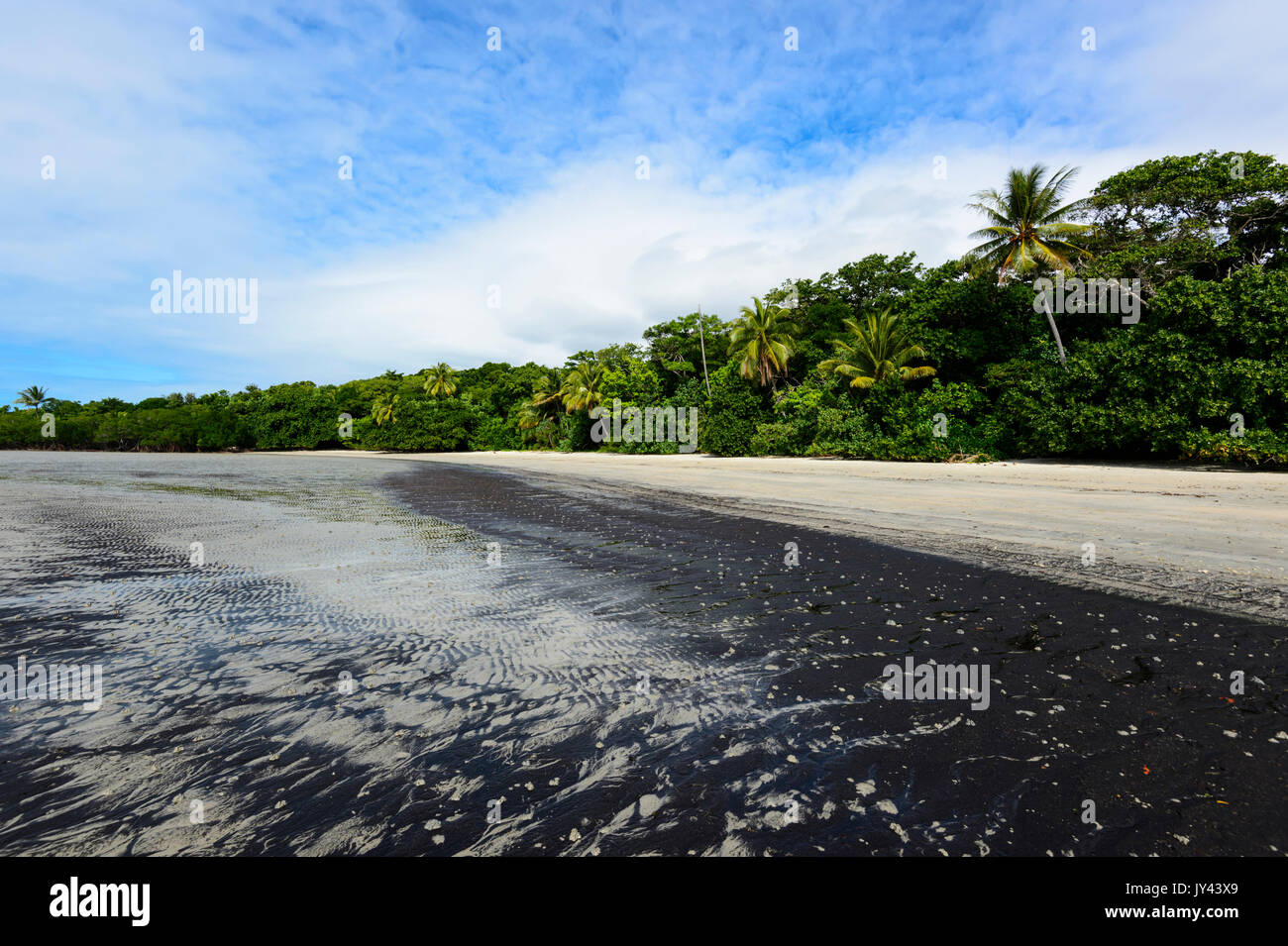 Ilmenite and magnetite eroded from granites on Myall Beach, Cape ...
