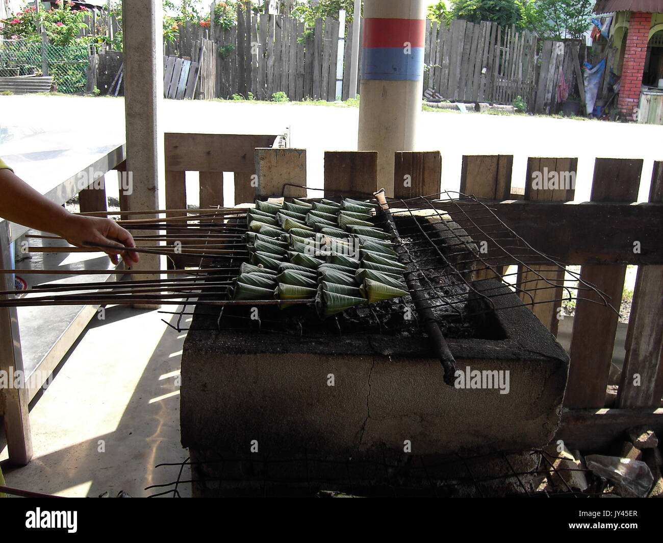 satar on of terengganu food Stock Photo - Alamy