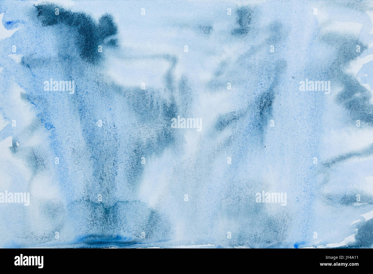 Ultramarine black watercolor abstraction background. Gradient ...