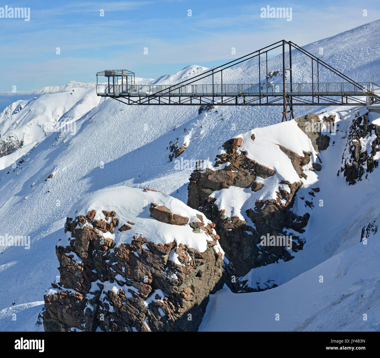 Ski jump structure hi-res stock photography and images - Alamy