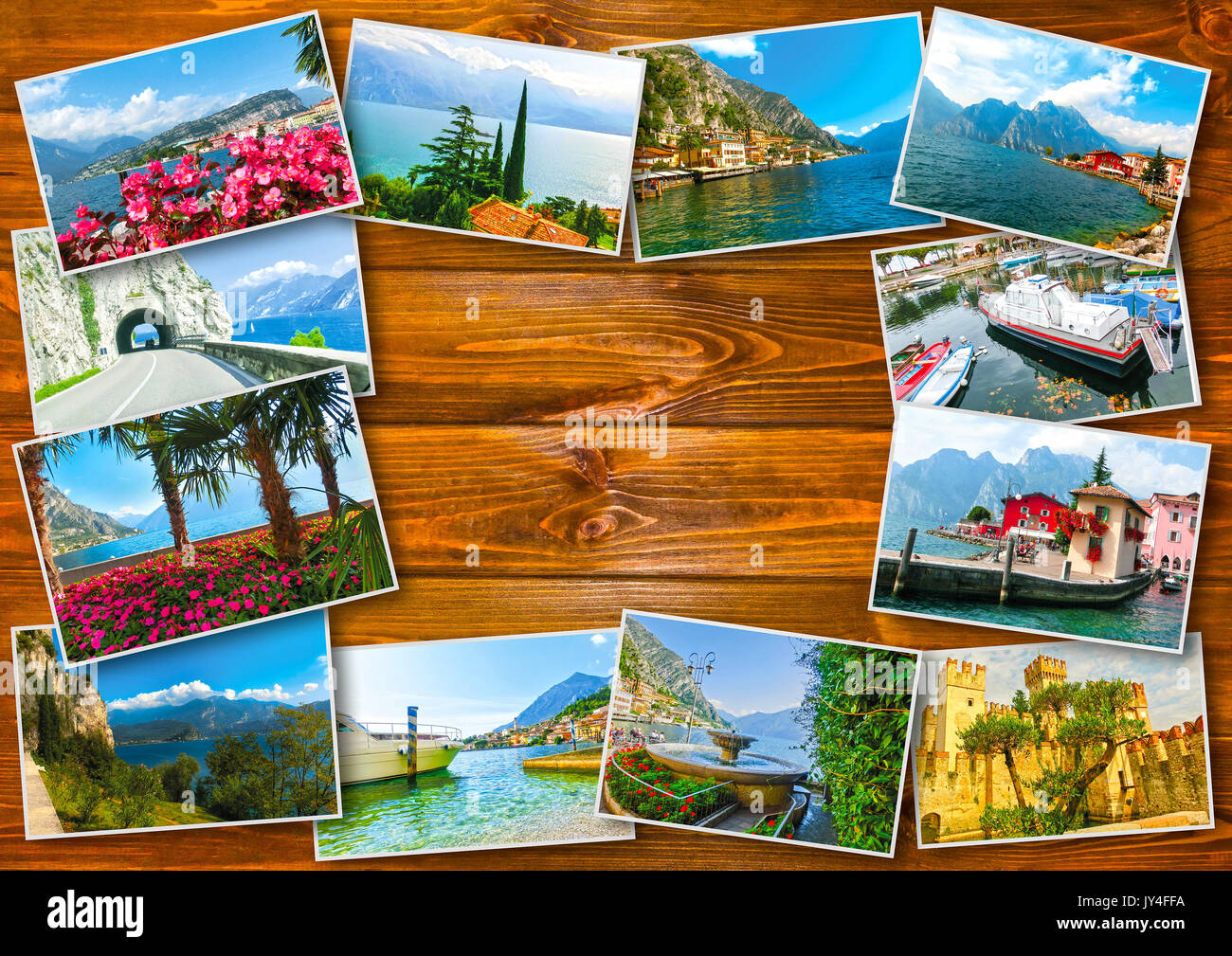 Lago collage hi-res stock photography and images - Alamy