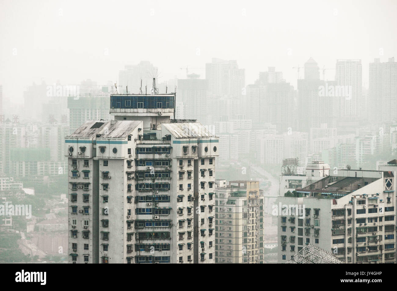 Cityscape pollution hi-res stock photography and images - Alamy