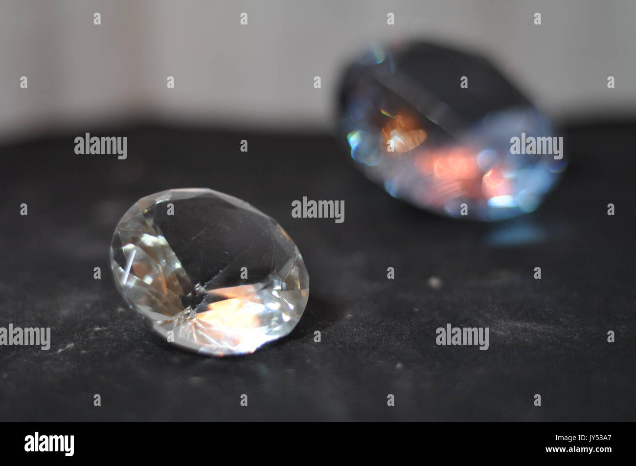 Crystal glass shines beautifully Stock Photo - Alamy