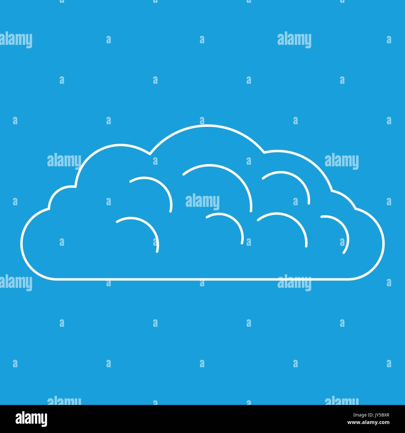 Autumn cloud icon, outline style Stock Vector Image & Art - Alamy