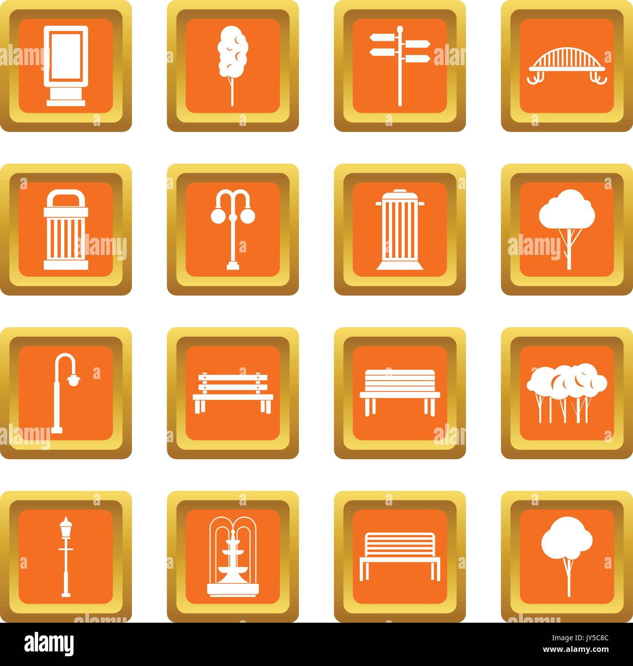 Orange tree greenhouse Stock Vector Images - Alamy