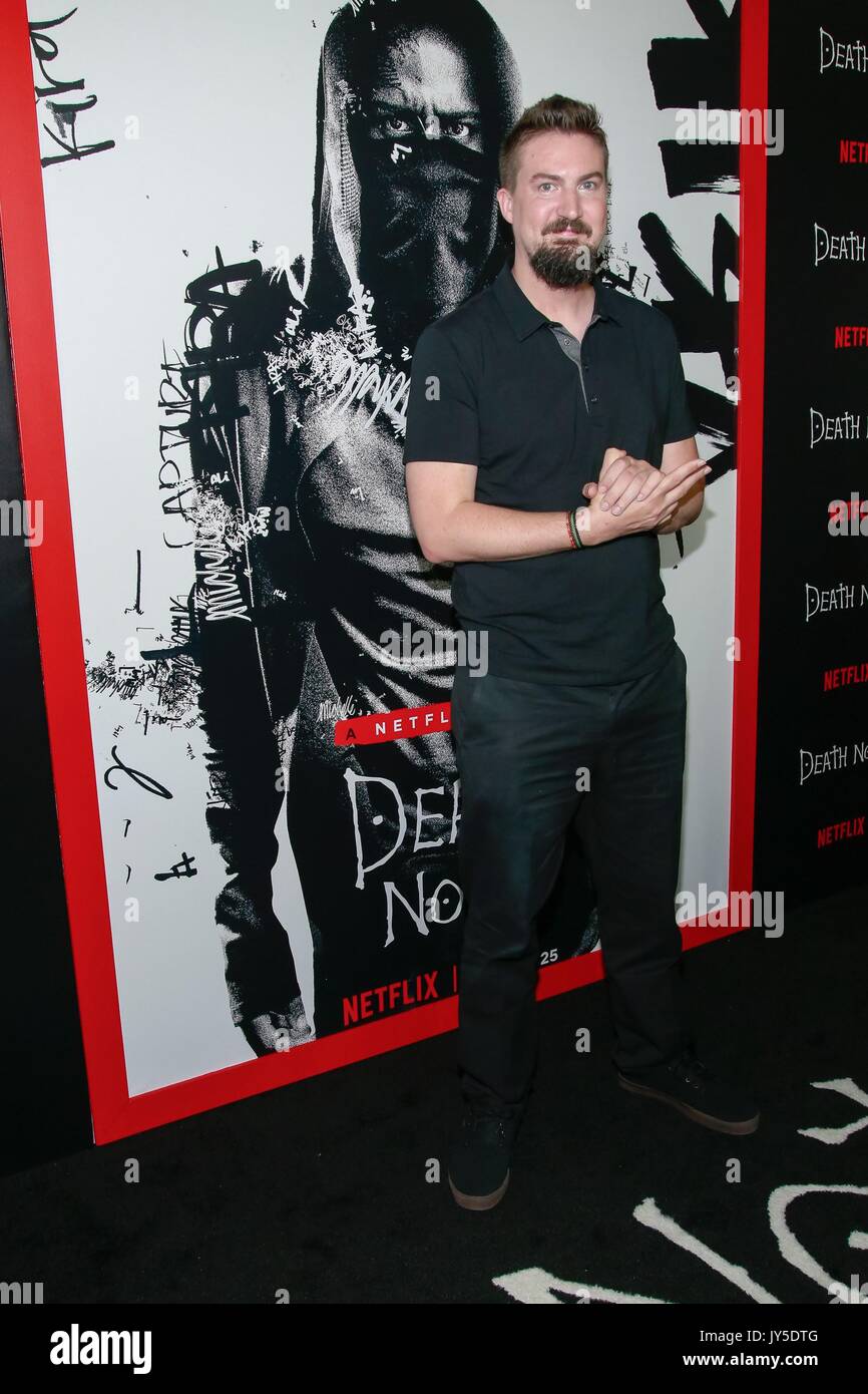 New York, NY, USA. 17th Aug, 2017. Adam Wingard at arrivals for DEATH ...
