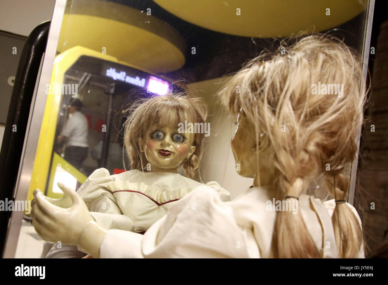 Annabelle movie doll hi-res stock photography and images - Alamy