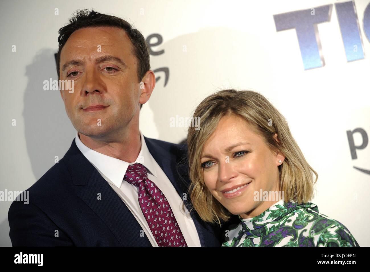 Peter Serafinowicz and his wife Sarah Alexander attend 'The Tick ...