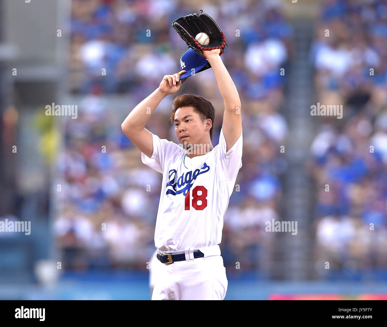 Los Angeles, USA. 7th July, 2017. Kenta Maeda (Dodgers) MLB : Kenta ...