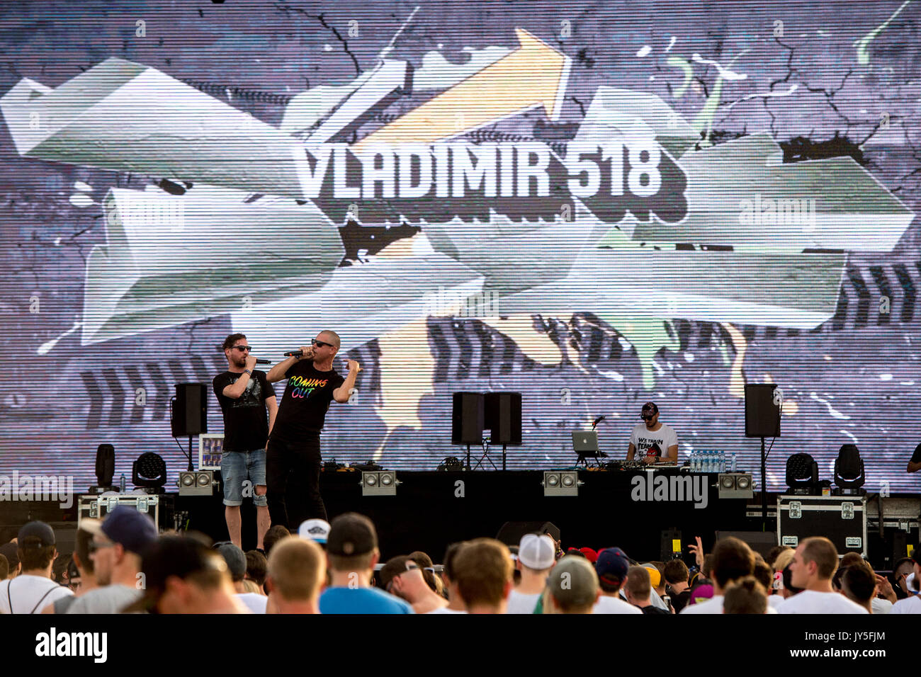 Hradec Kralove, Czech Republic. 17th Aug, 2017. Vladimir Broz ...