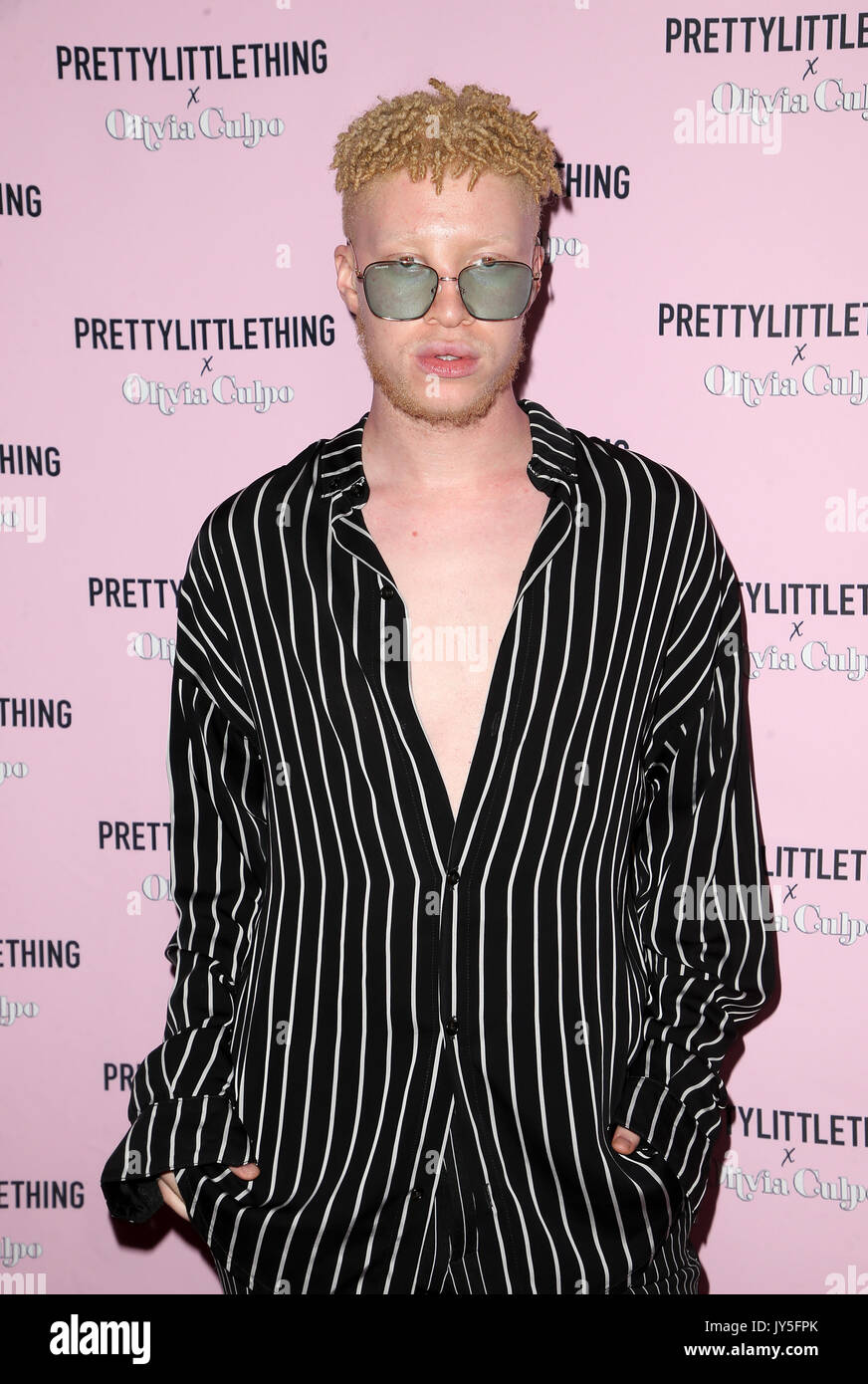 Shaun Ross, at PrettyLittleThing X Olivia Culpo Launch at Liaison ...
