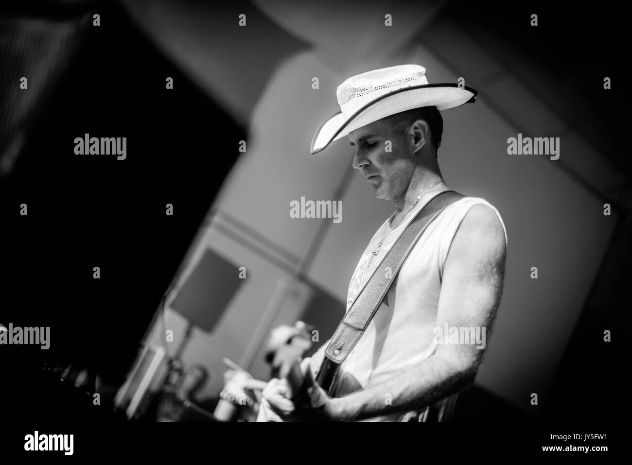 Singer Josh T. Pearson of Texan band Lift to Experience onstage at ...