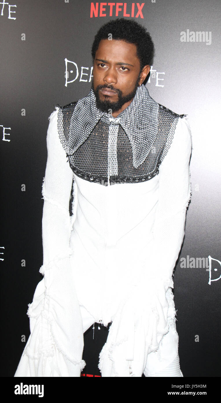 NEW YORK, NY August 17, 2017 Lakeith Stanfield attend NETFLIX presents ...