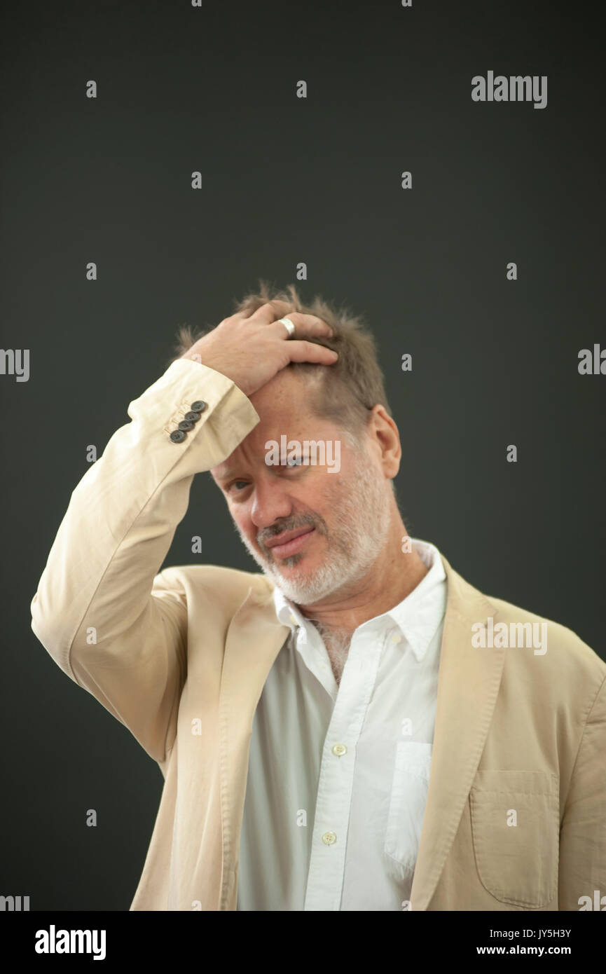 Edinburgh, UK. 18th August 2017. French novelist and biology teacher ...