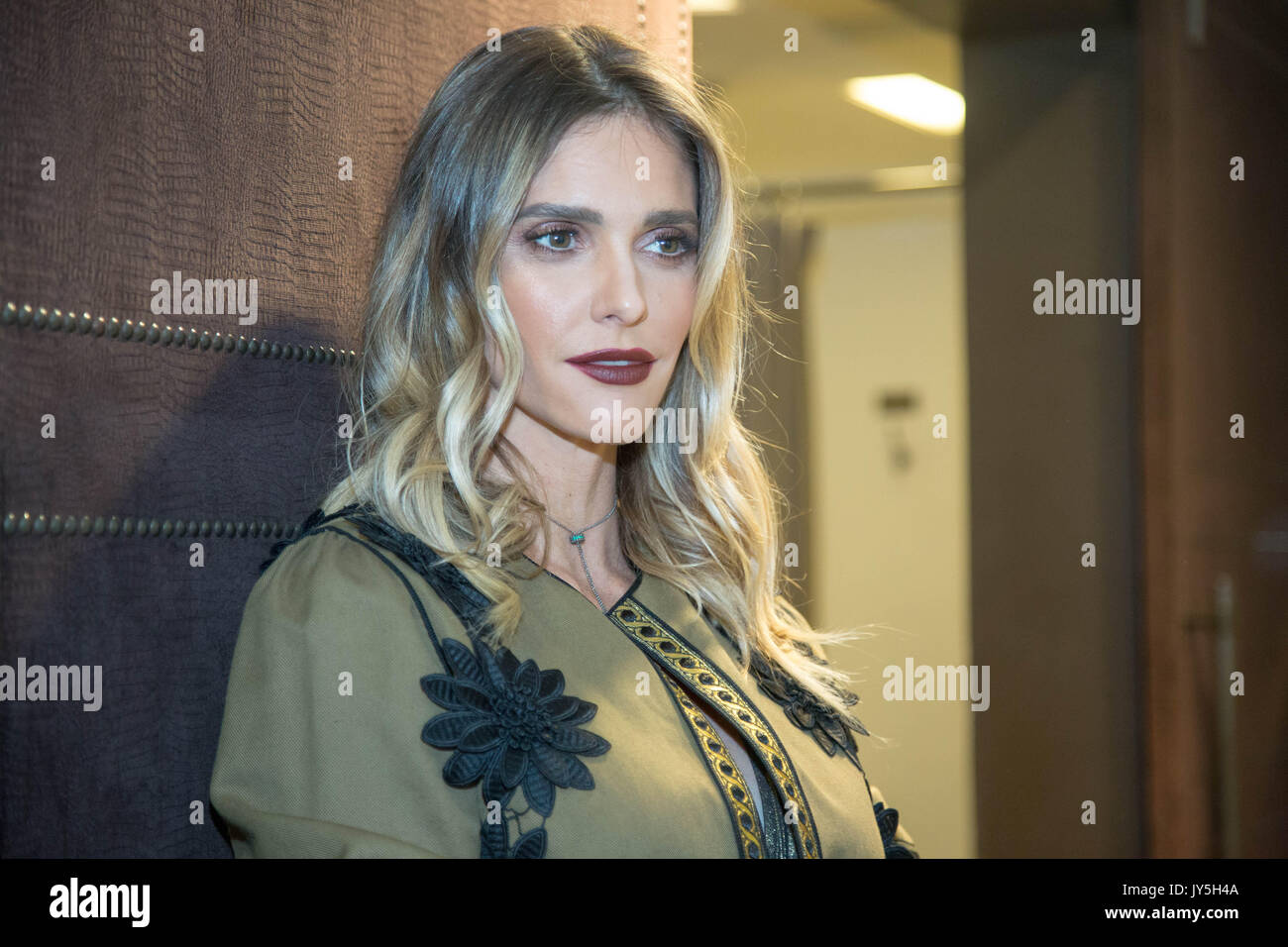 Sao Paulo, Brazil. 17th August 2017. Brazilian presenter and model ...