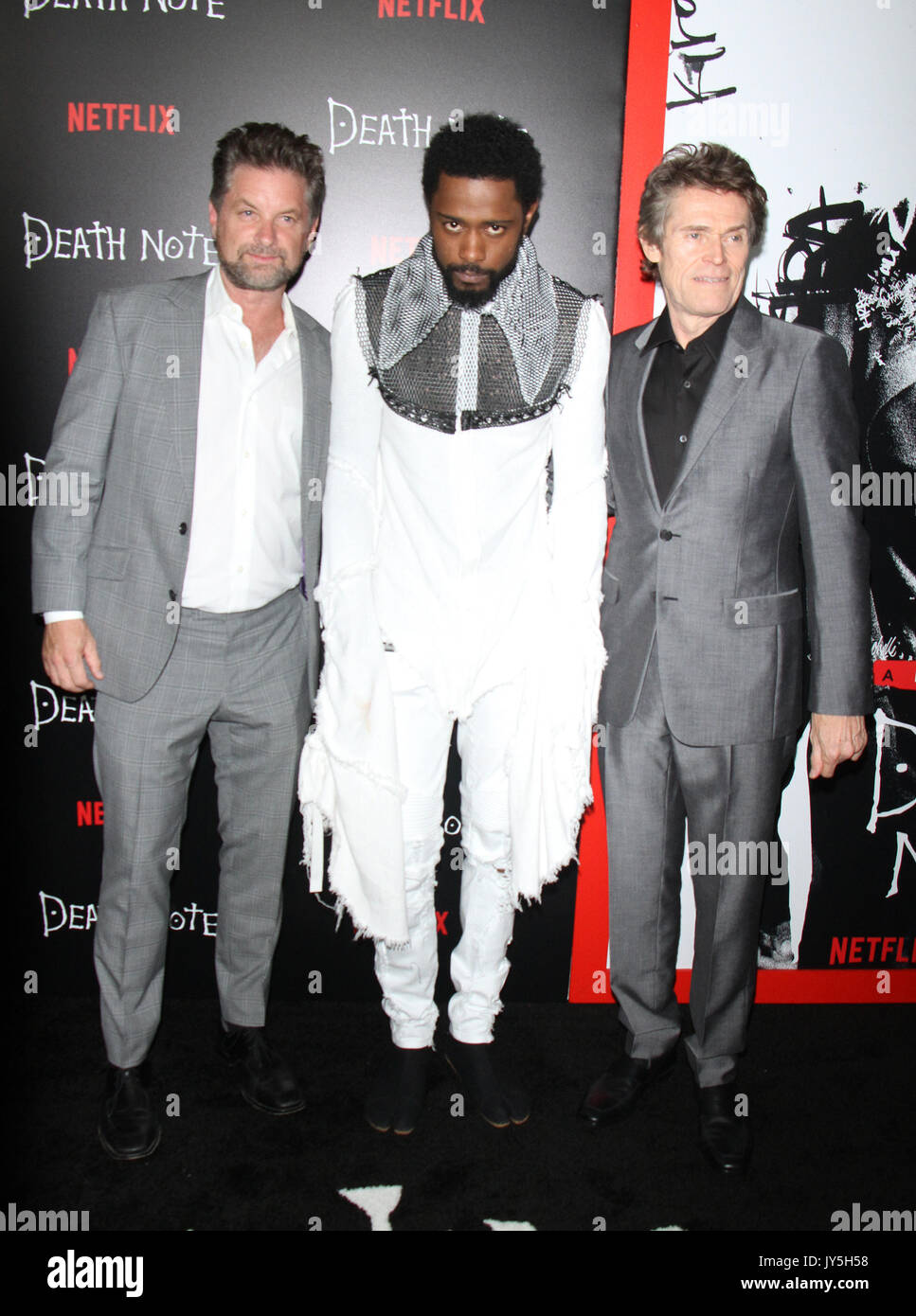 NEW YORK, NY August 17, 2017 Shea Whigham, LaKeith Stanfield, Willem ...