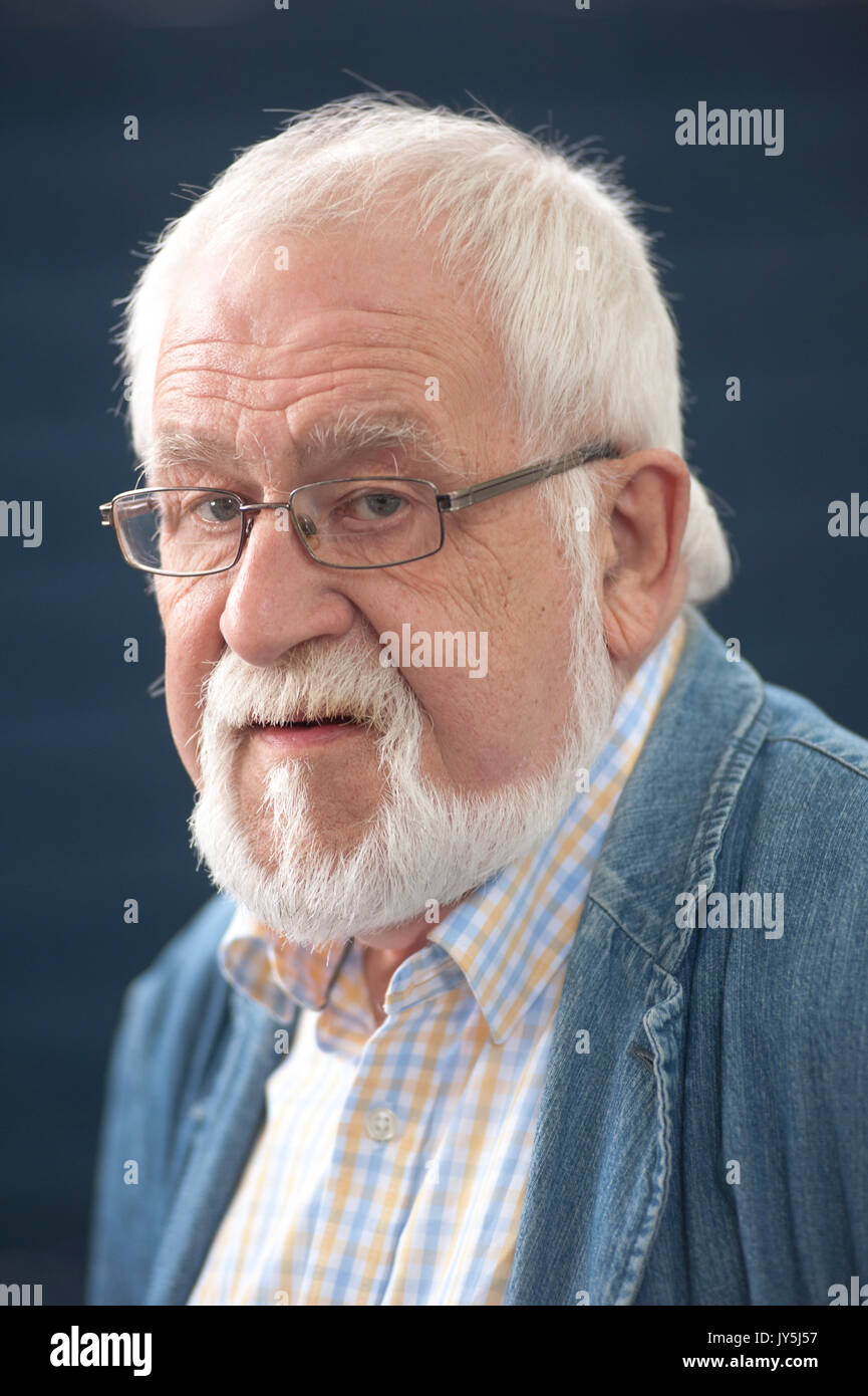 Edinburgh, UK. 18th August 2017. Douglas Dunn OBE, is a Scottish poet ...