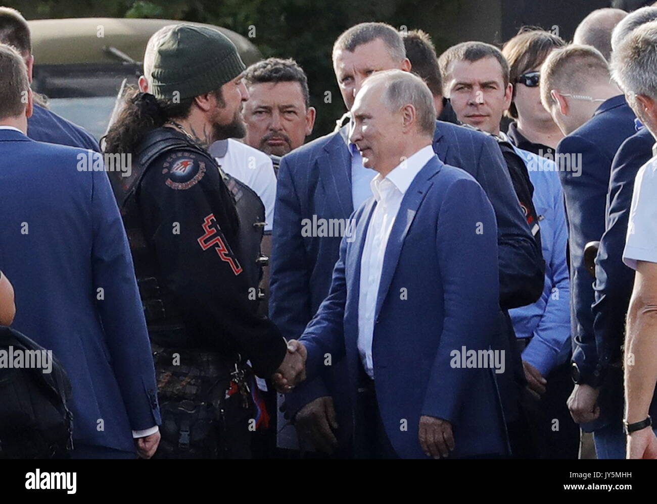 Night Wolves Putin High Resolution Stock Photography and Images - Alamy