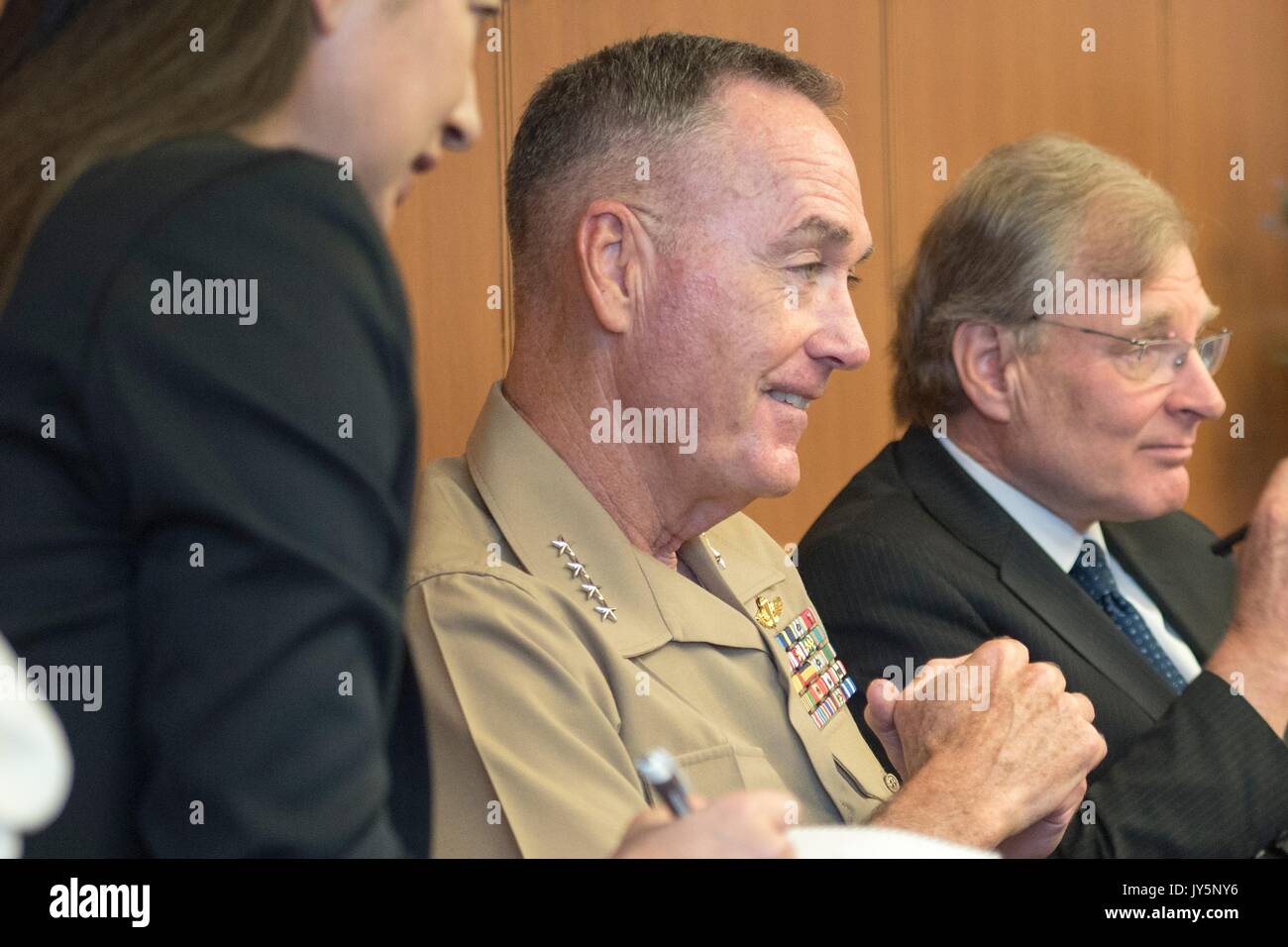 Tokyo, Japan. 18th Aug, 2017. U.S. Chairman of the Joint Chiefs Gen ...
