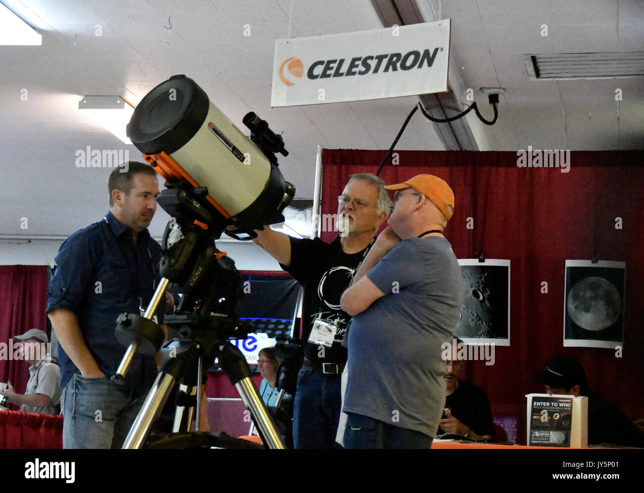 Local SoCal Torrance company Celestron shows their high tech scopes ...
