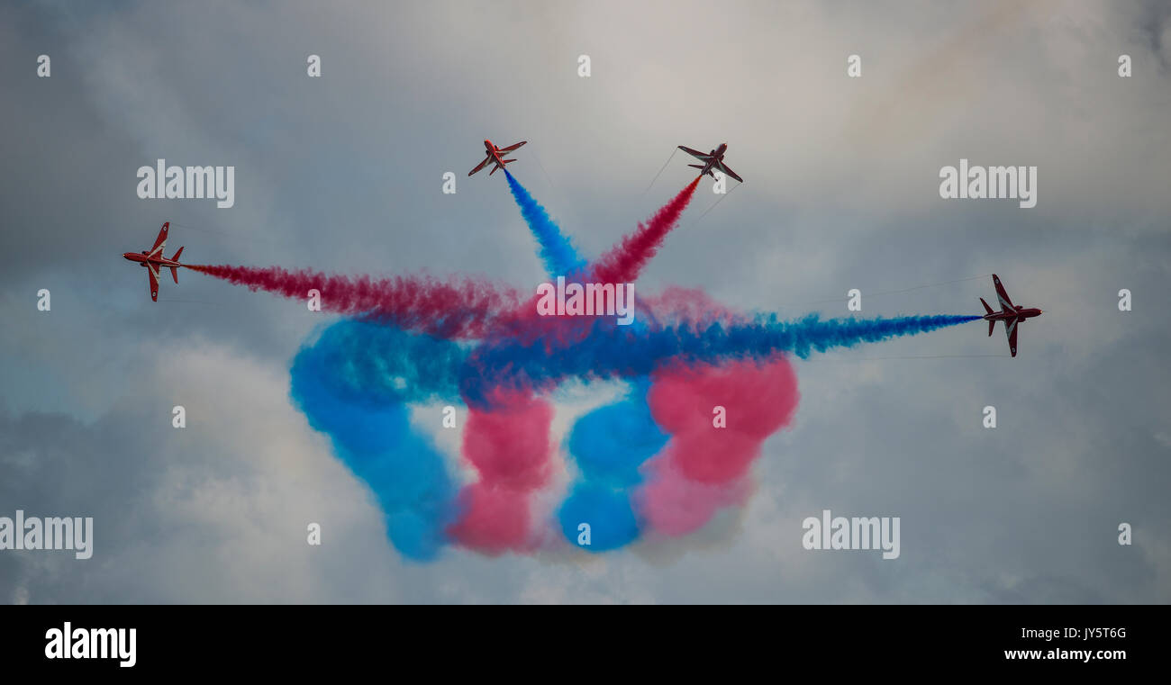 Eastbourne, England, UK. 18th August 2017. Day 2 of Airbourne, the ...